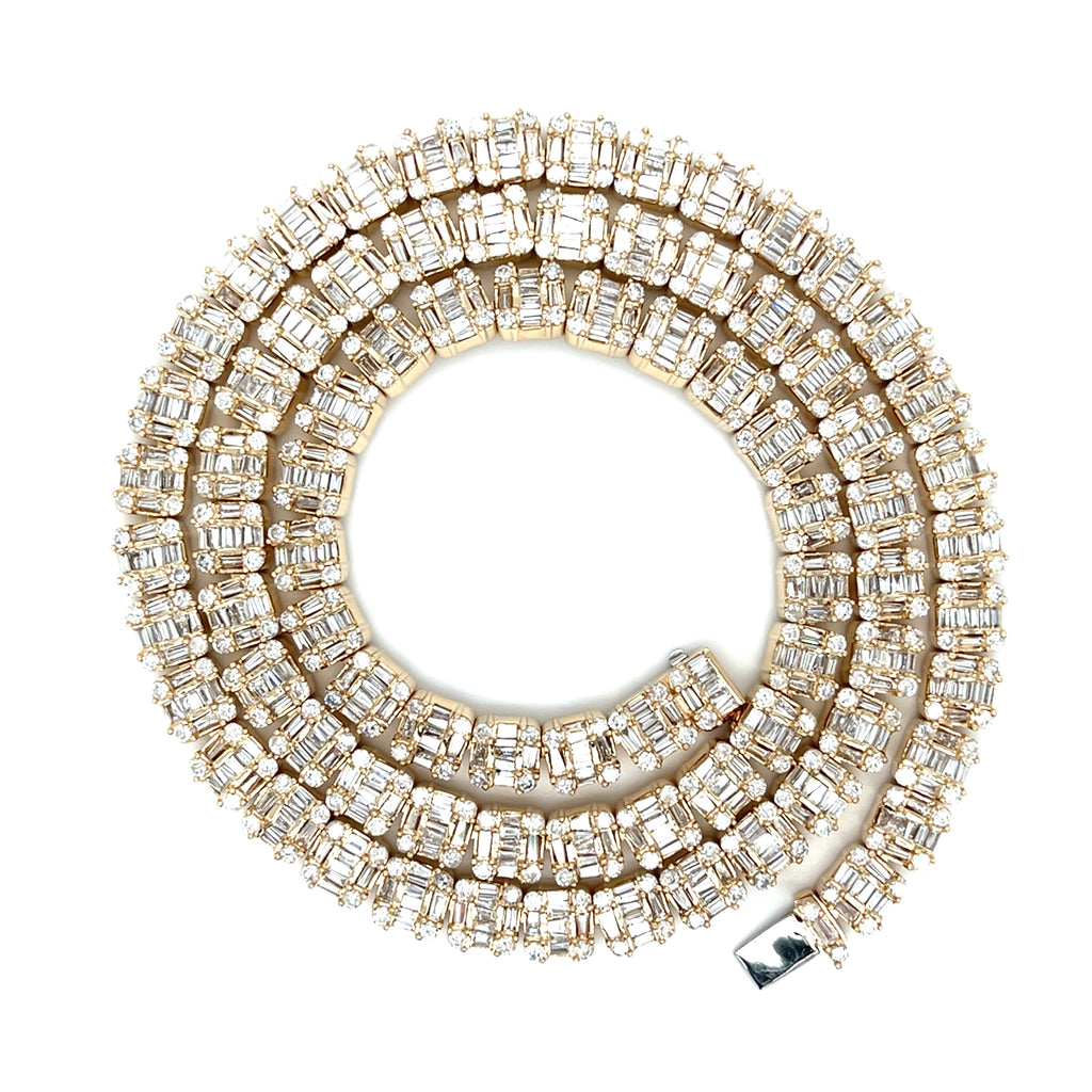 14k Yellow Gold 22" 20.28ctw Diamond Combo Necklace – Jack Sutton Fine Jewelry