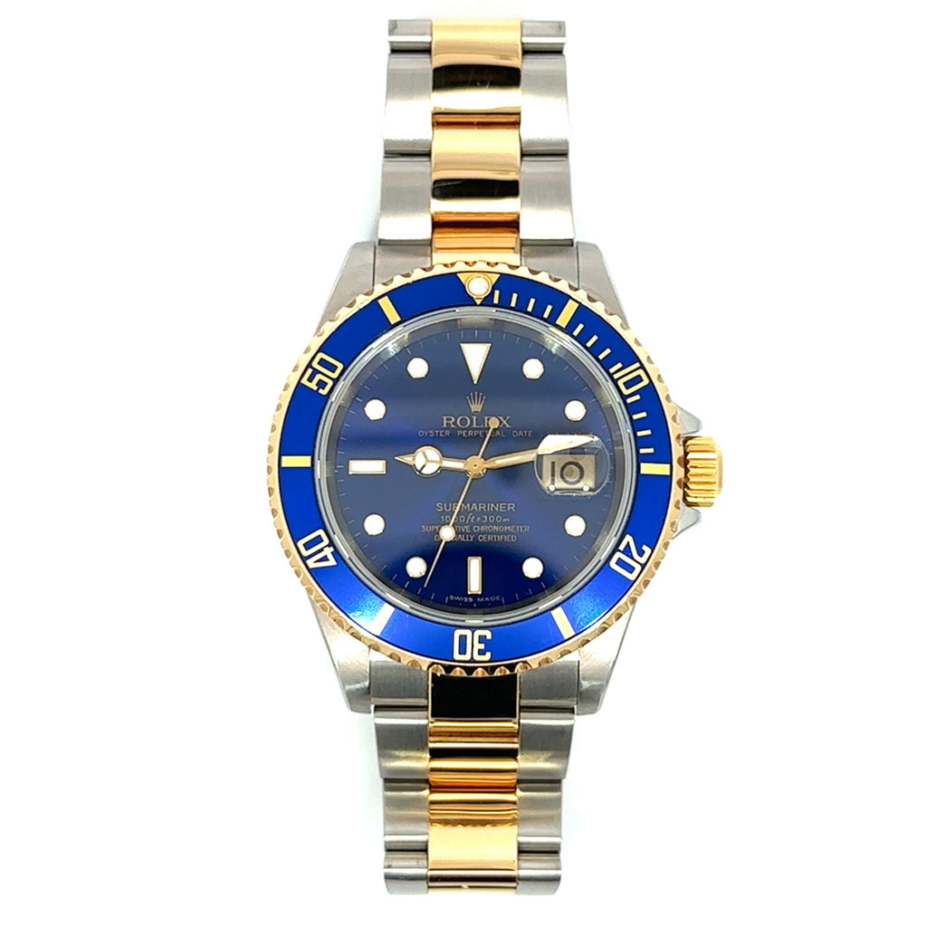 Stainless Steel & 18k Yellow Gold Rolex Submariner – Jack Sutton Fine ...